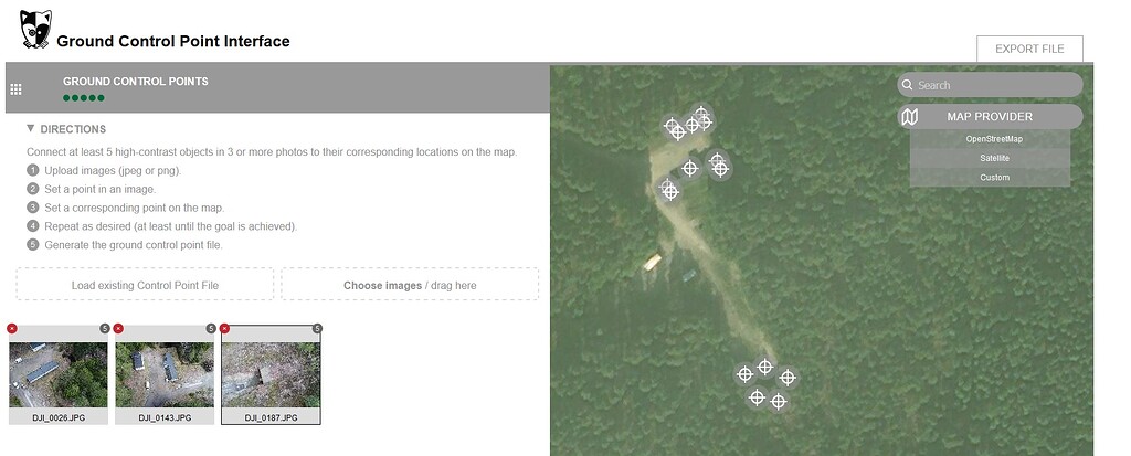 GCP Interface - WebODM - OpenDroneMap Community