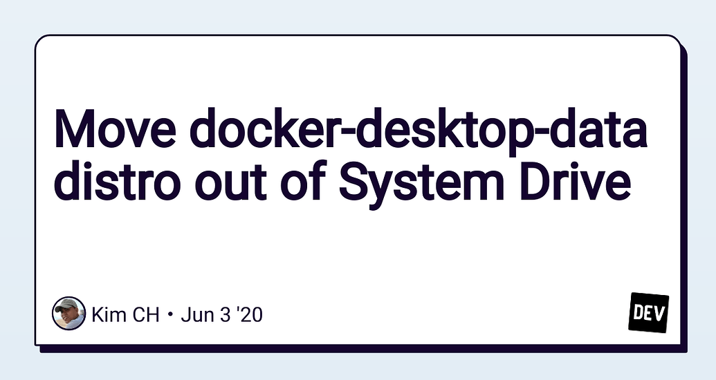 2 HUGE Docker files on my systemdrive ext4.vhdx - General Help - OpenDroneMap Community