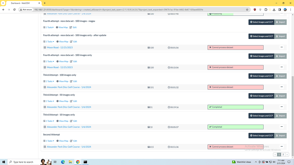 What Is The Proper Way To Report This Bug Webodm Opendronemap Community