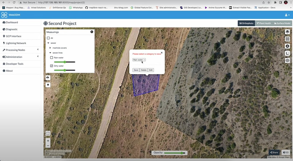 Annotations using webodm - WebODM - OpenDroneMap Community