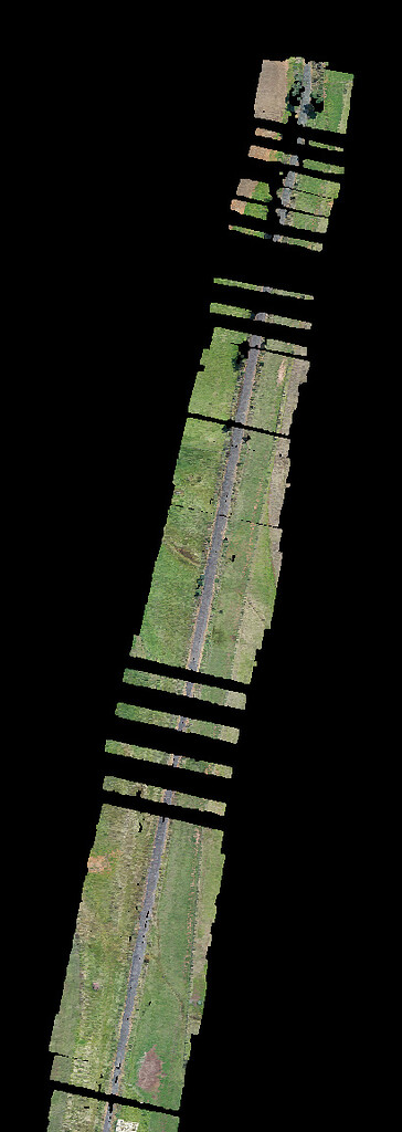 Orthomap - GPS misalignment and sliced - ODM - OpenDroneMap Community