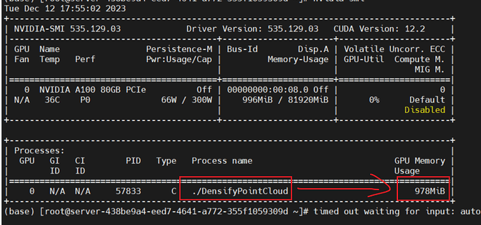 Openmvs.py gpu_config set --cuda-device -1 or --cuda-device -2, cant ...