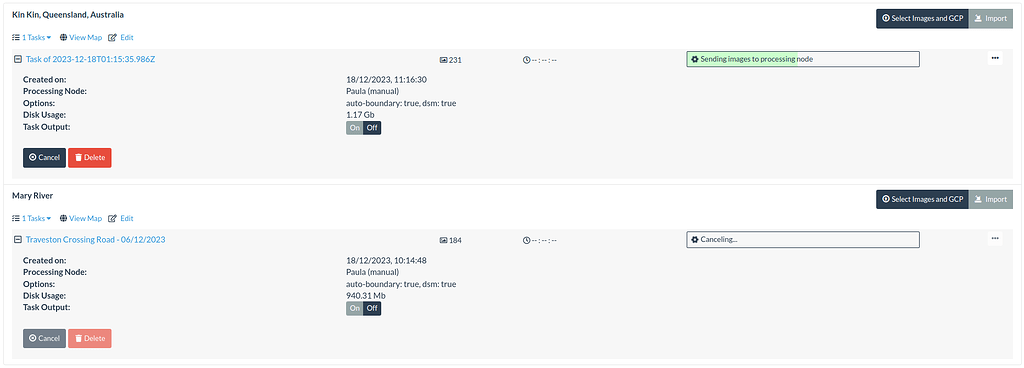 Task Stuck - WebODM - OpenDroneMap Community