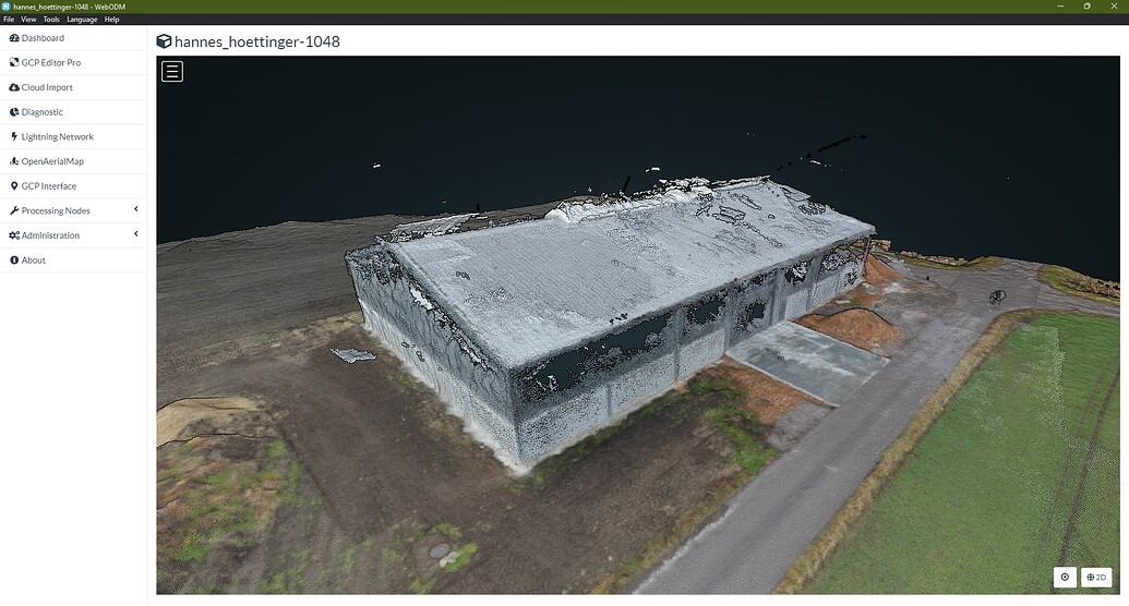 Processing options for high quality 3D model - WebODM - OpenDroneMap ...