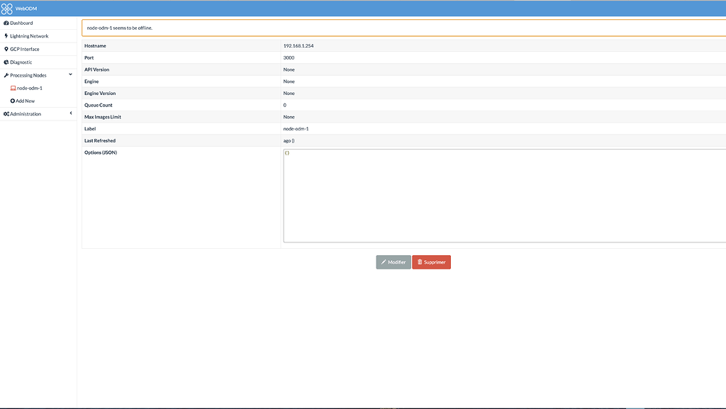 Processing Node offline - WebODM - OpenDroneMap Community