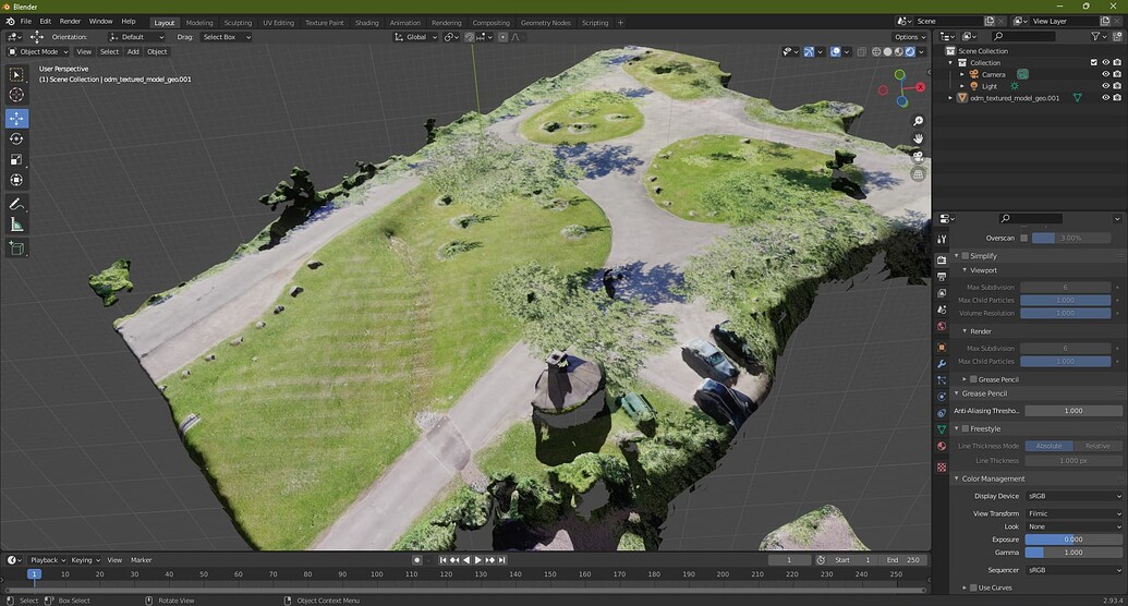 Importing ODM generated OBJ textured model in Blender? - ODM ...
