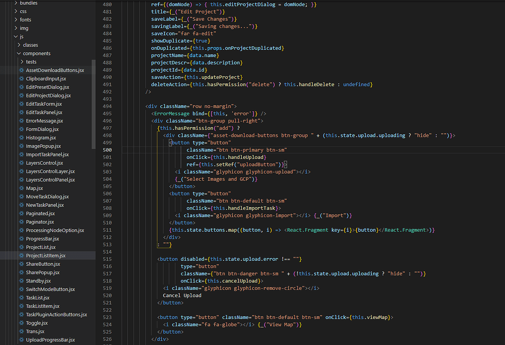 Webodm界面修改 - WebODM - OpenDroneMap Community
