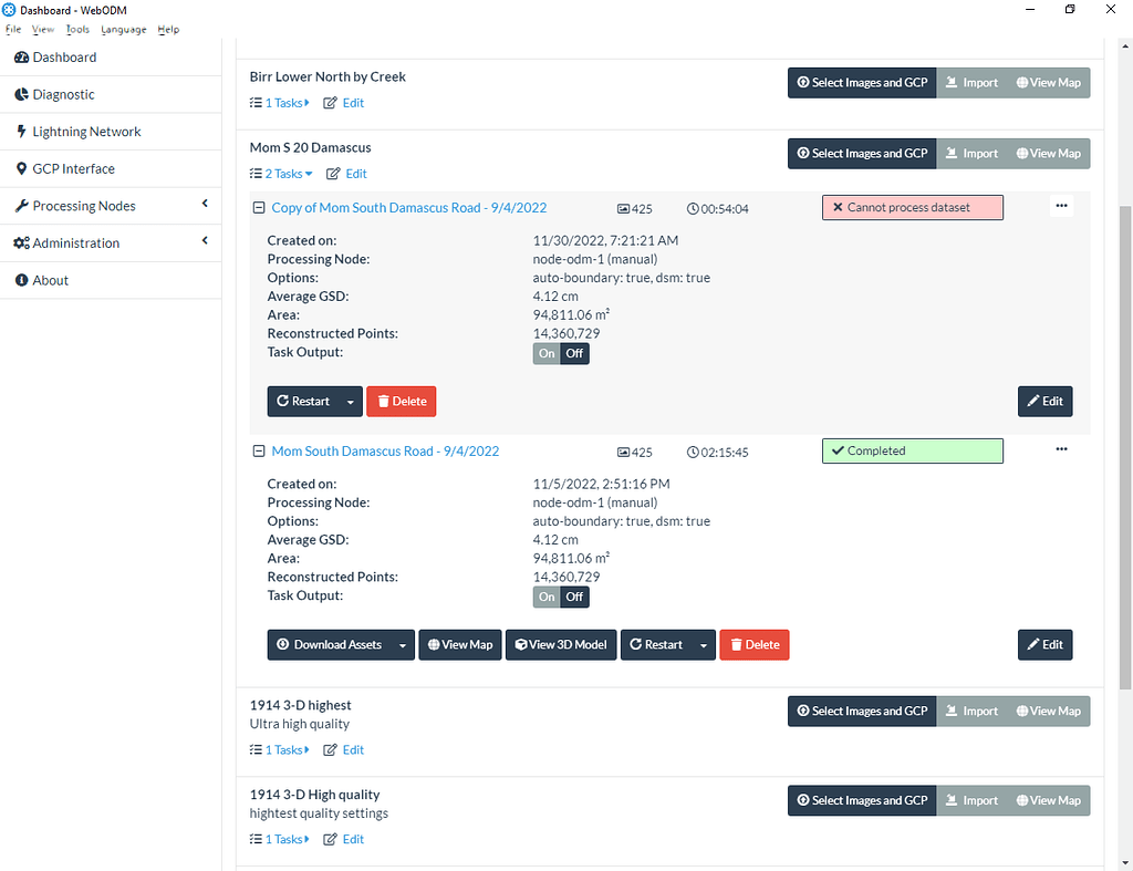 Cannot process dataset using new 3.0.0 engine - WebODM - OpenDroneMap Community