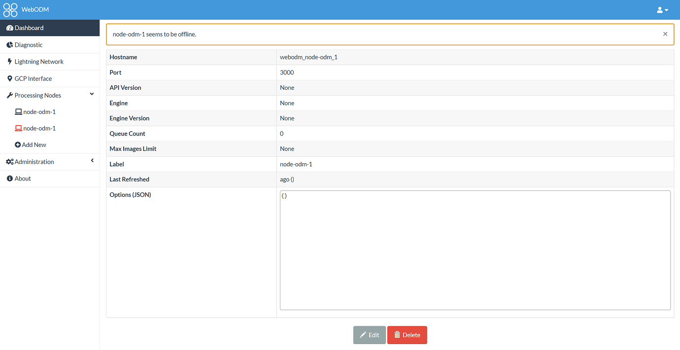 Processing Node Offline Issue WebODM OpenDroneMap Community processing-node-offline-issue-webodm-opendronemap-community