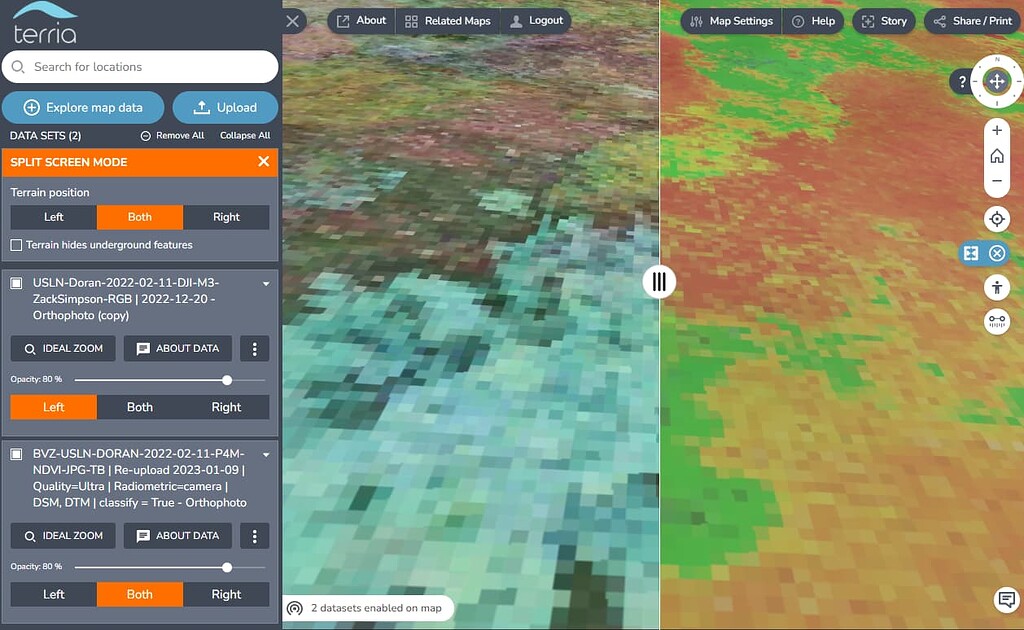Output resolution of orthos in webODM seems to be fixed and not a result of image resolution ...