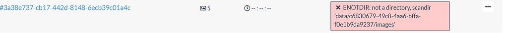 Enotdir: not a directory , scandir "data...." Error - WebODM - OpenDroneMap Community