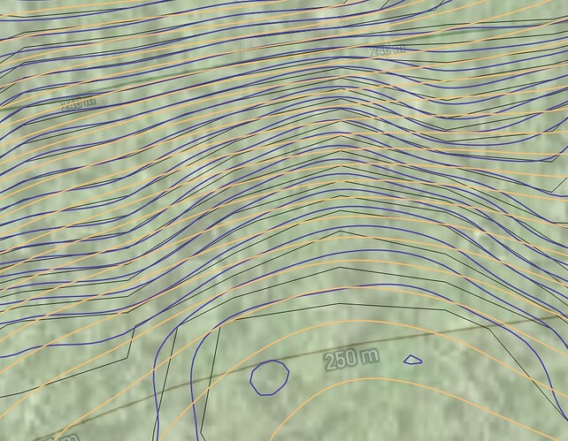 Parameters to create DTMs that produce smooth contours in Qgis - WebODM - OpenDroneMap Community