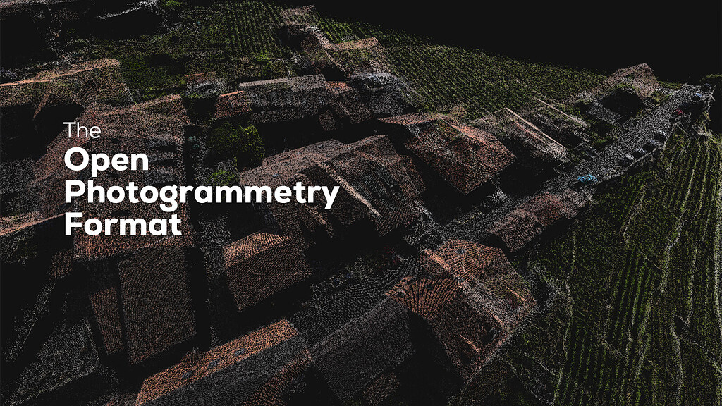 OPF: Open Photogrammetry Format - Ideas and Proposals - OpenDroneMap ...