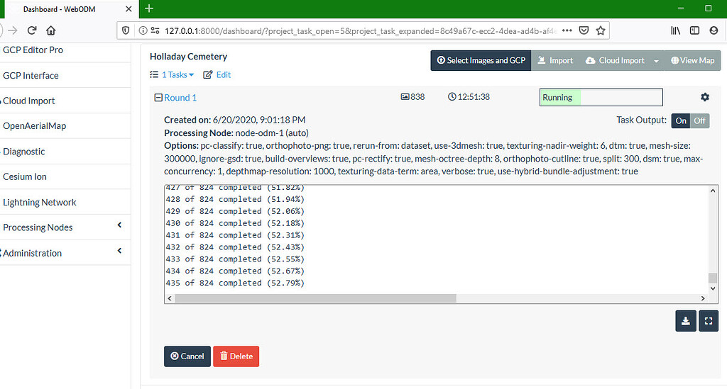 Mapping large areas - WebODM - OpenDroneMap Community
