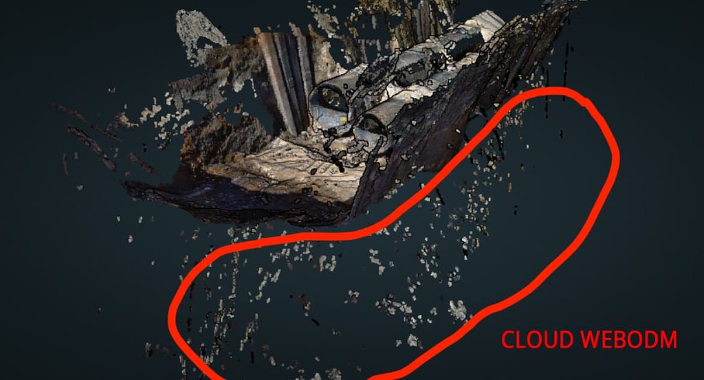 Fragmented Point Cloud Issue in WebODM on VPS - WebODM - OpenDroneMap Community