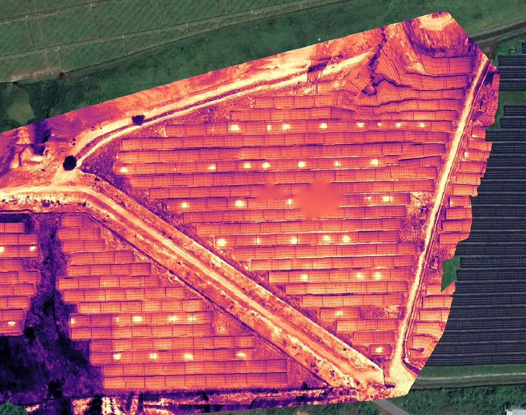 Distortion error when combining thermal images - WebODM - OpenDroneMap ...