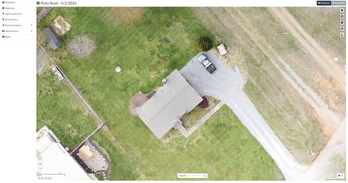 Extremely Low Resolution Orthophoto Output - WebODM - OpenDroneMap ...