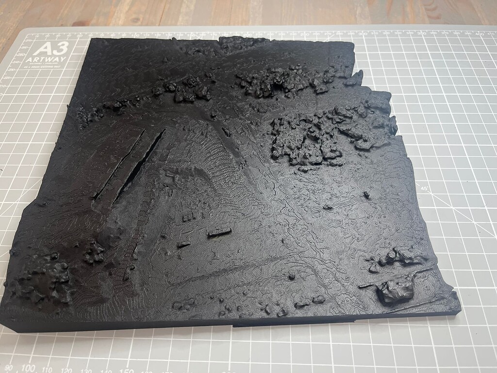 3D Printed Map from WebODM Model - WebODM - OpenDroneMap Community