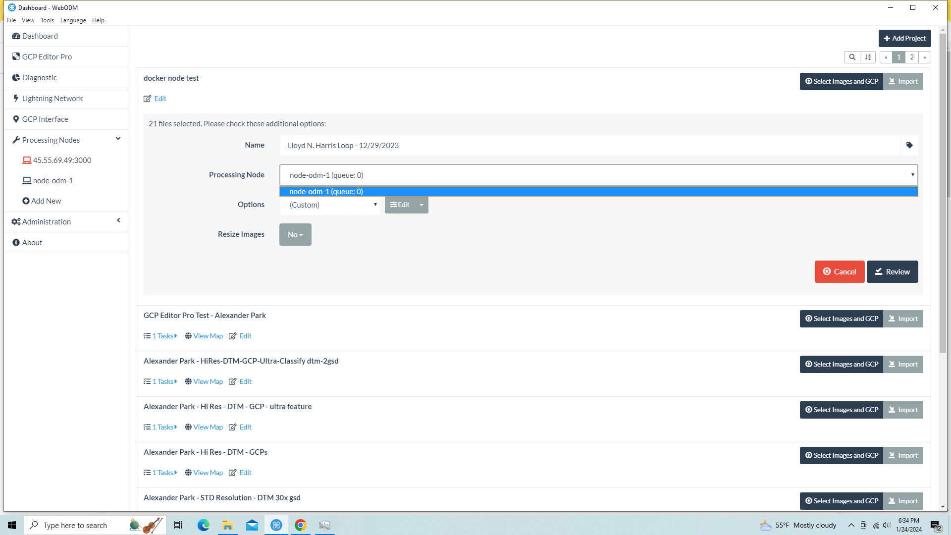 Adding Docker Ubuntu Node To My Desktop Webodm Webodm Opendronemap