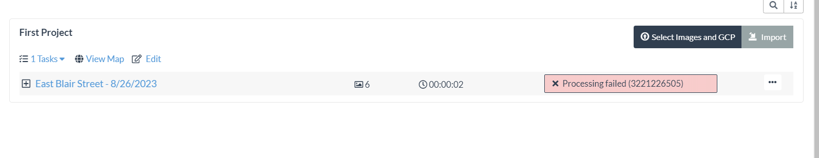 Rookie problem Cannot process dataset - WebODM - OpenDroneMap Community
