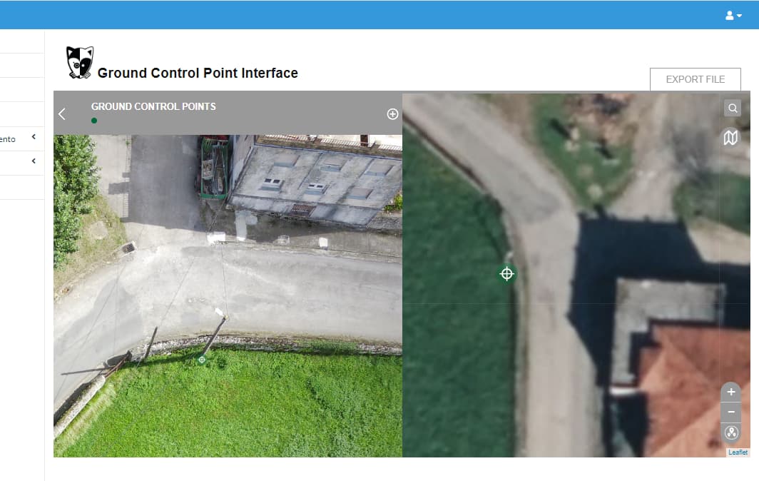 Simple Method How To Obtain False Gcps From The Satellite Layer And Make The Gpc File Directly