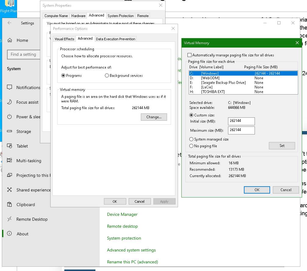 Configuring Resources To Be Used With Latest Version Of Webodm Not