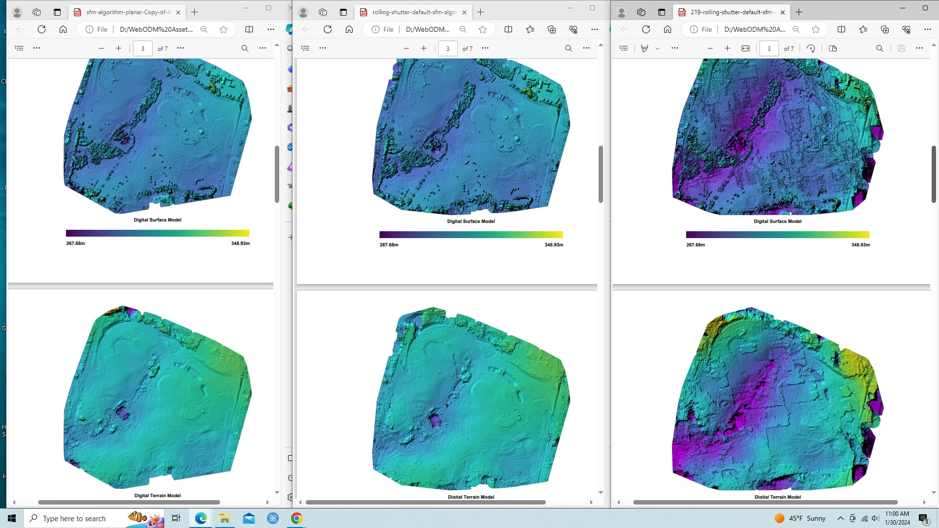 Analysis of rolling shutter options - WebODM - OpenDroneMap Community
