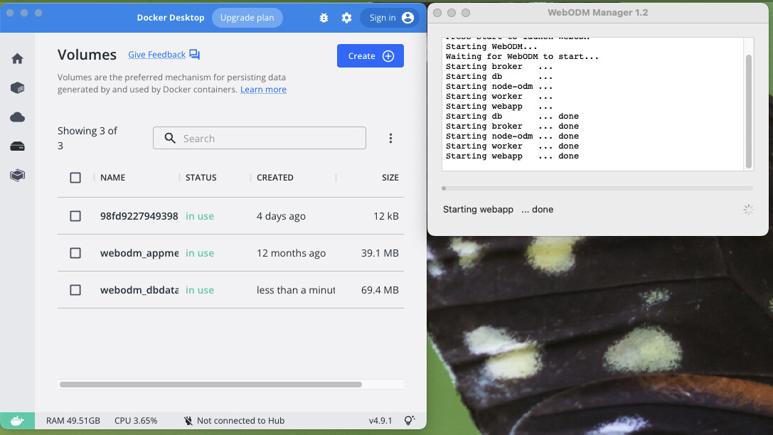 Webodm Manager 1 2 Stuck On Launch General Help Opendronemap Community