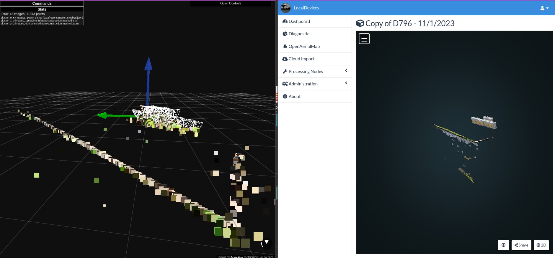 When matching happens on a single side - ODM - OpenDroneMap Community
