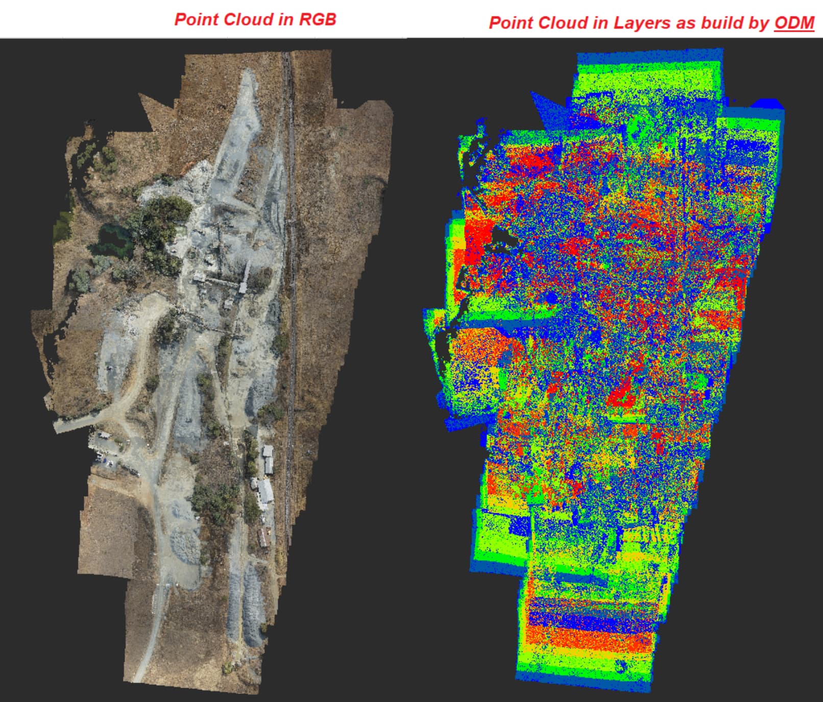'Stepped'/Multilayer Point Cloud Output and resulting DSM/DEM - ODM - OpenDroneMap Community