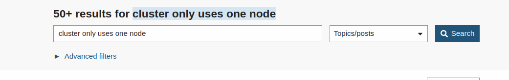 Successes and Failures on HPC: Cluster only sends work to subset registered nodes, other ...