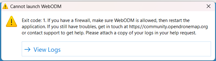 Issues with WebODM 2.2.0 startup after installation - WebODM - OpenDroneMap Community