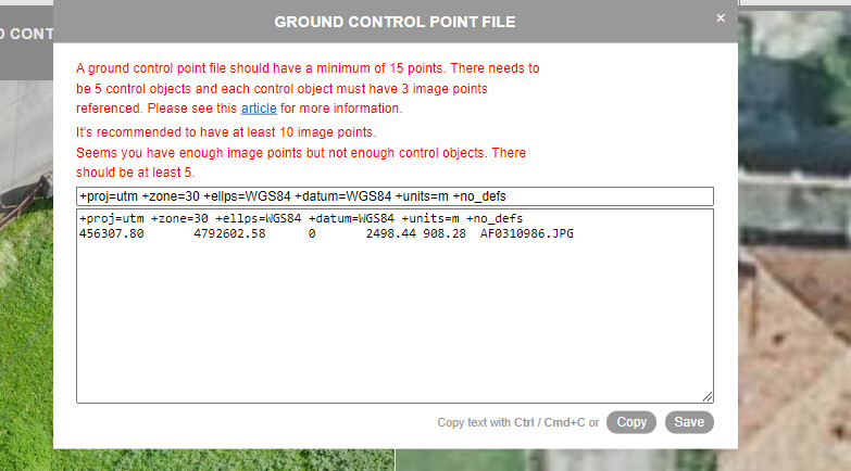 Simple Method How To Obtain False Gcps From The Satellite Layer And Make The Gpc File Directly