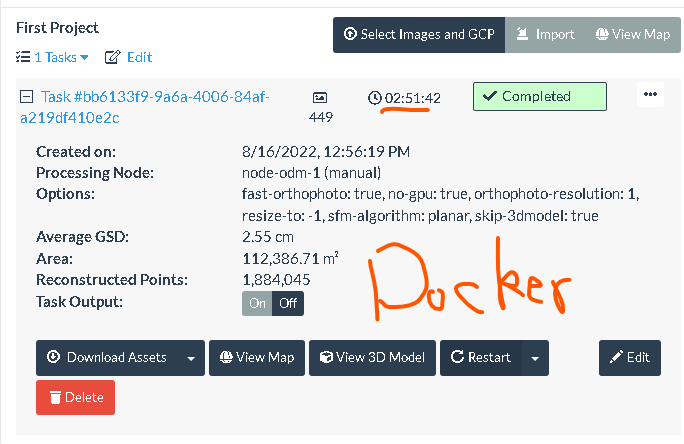 Native Windows Webodm And Docker Webodm Speed 10x Times Different