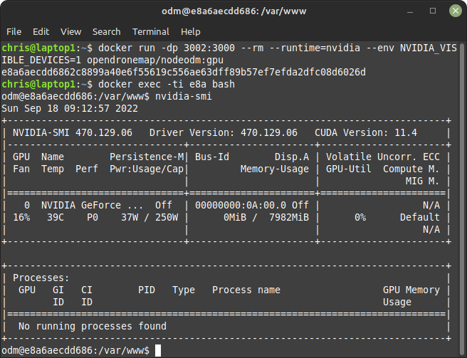 Using specific GPU with nodeodm - WebODM - OpenDroneMap Community