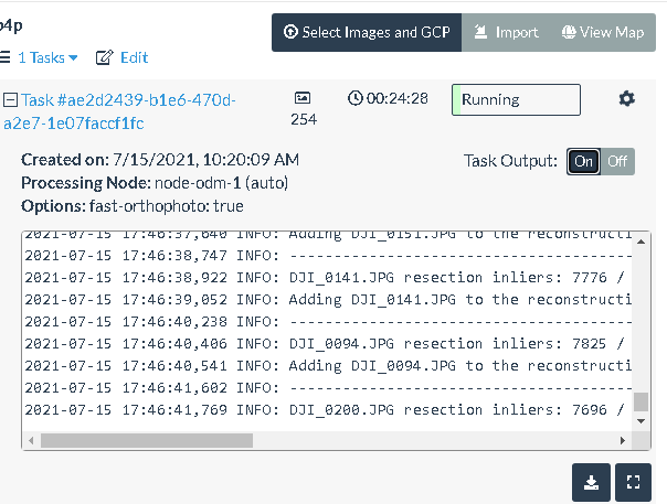 Speed Compare Webodm Windows Version Vs Docker Version Vs Pix4dfield