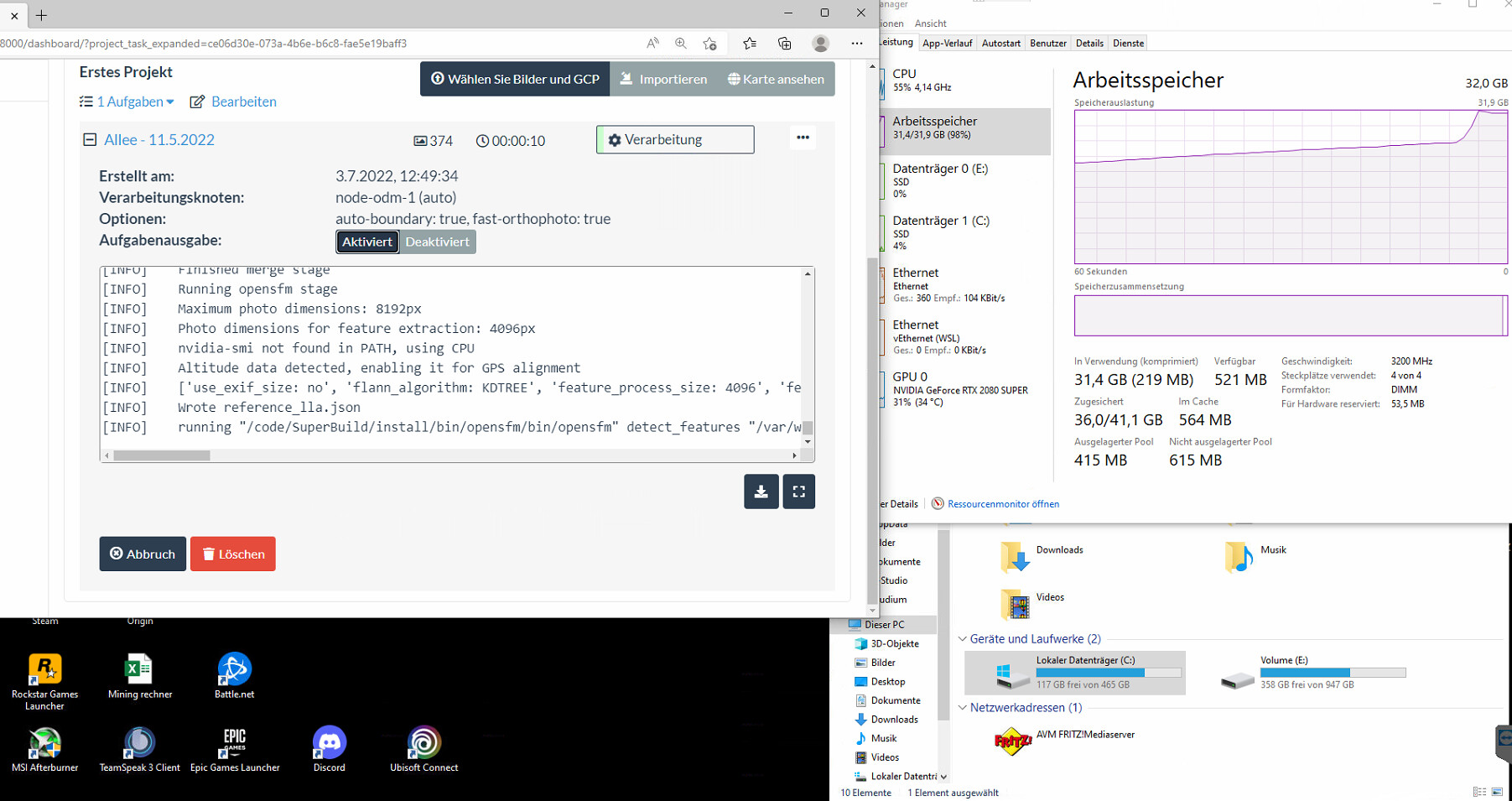 Orthophoto Settings - WebODM - OpenDroneMap Community