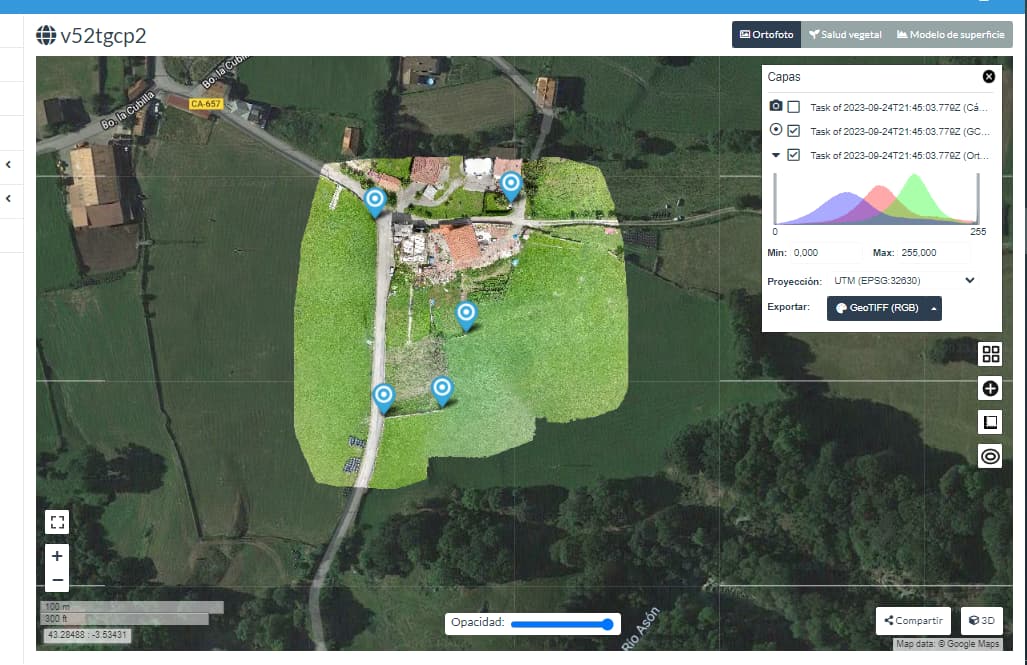Simple Method How To Obtain False Gcps From The Satellite Layer And Make The Gpc File Directly