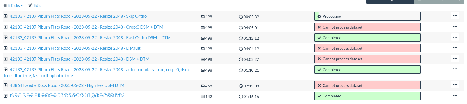 Resolved, out of memory: Yet Another Cannot process dataset - only when ...