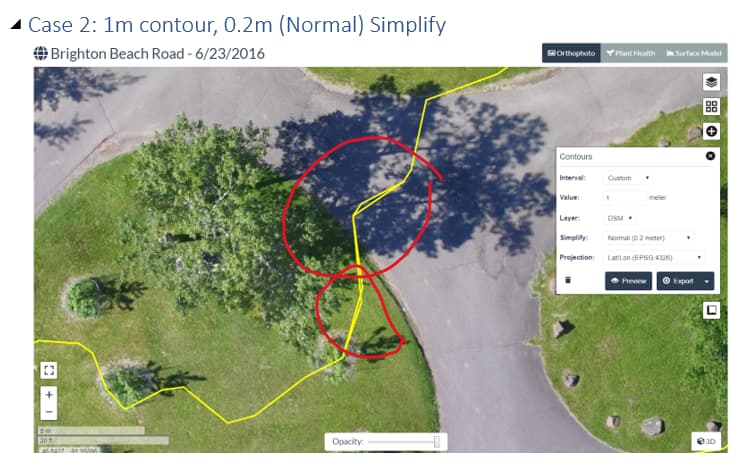 Contour Duplicate Lines when using Simplify? - WebODM - OpenDroneMap Community
