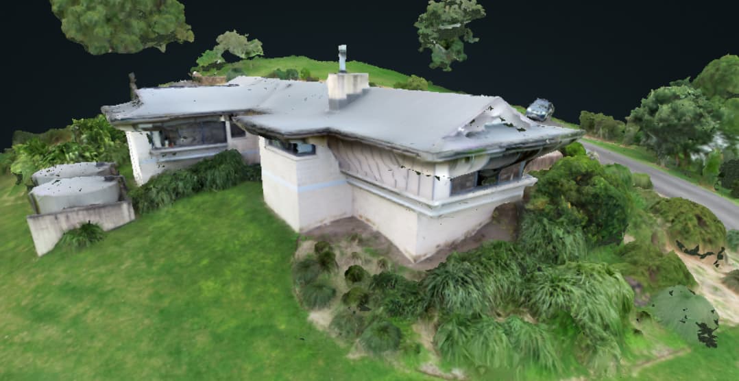 WebODM to DroneDeploy comparison - ortho is spot on, holes in 3d model ...