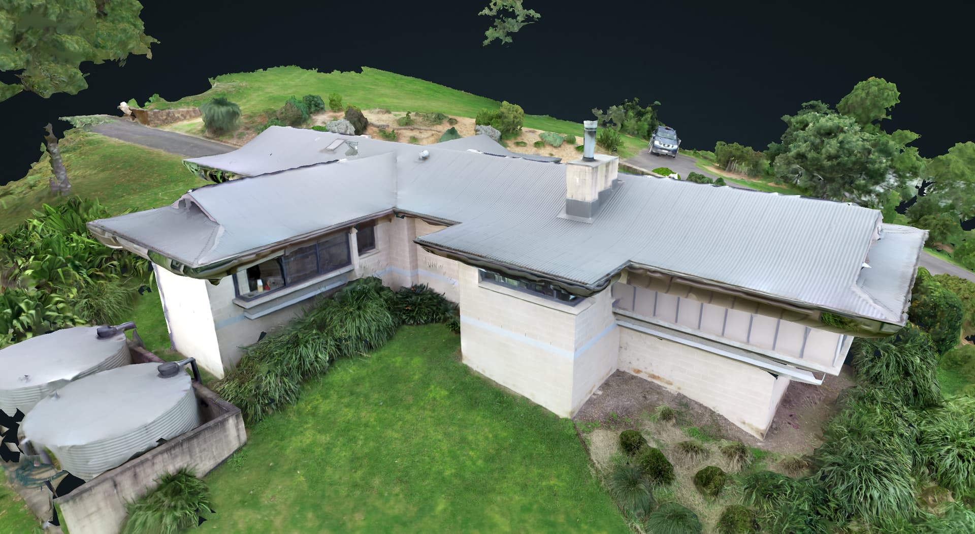WebODM to DroneDeploy comparison - ortho is spot on, holes in 3d model ...