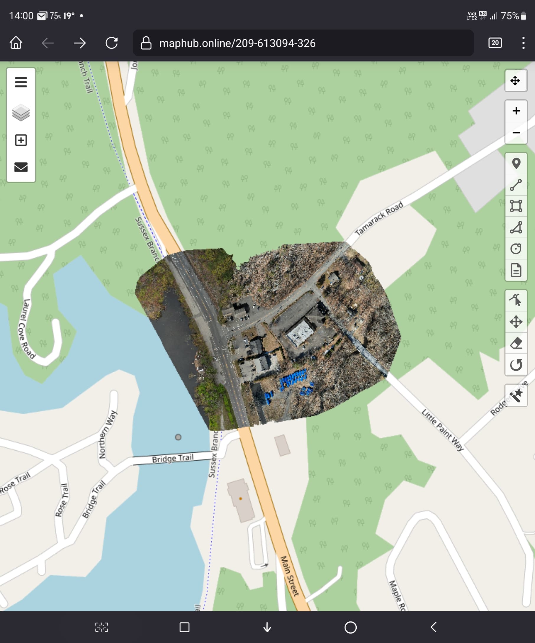 Successful Orthophoto Generated Using 2-Datasets - The Showroom - OpenDroneMap Community