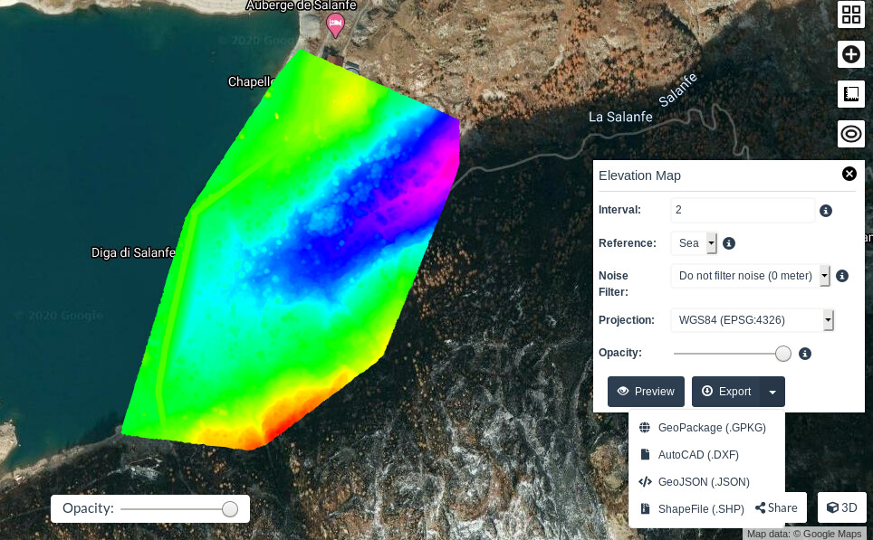 Elevation map visualization - WebODM - OpenDroneMap Community