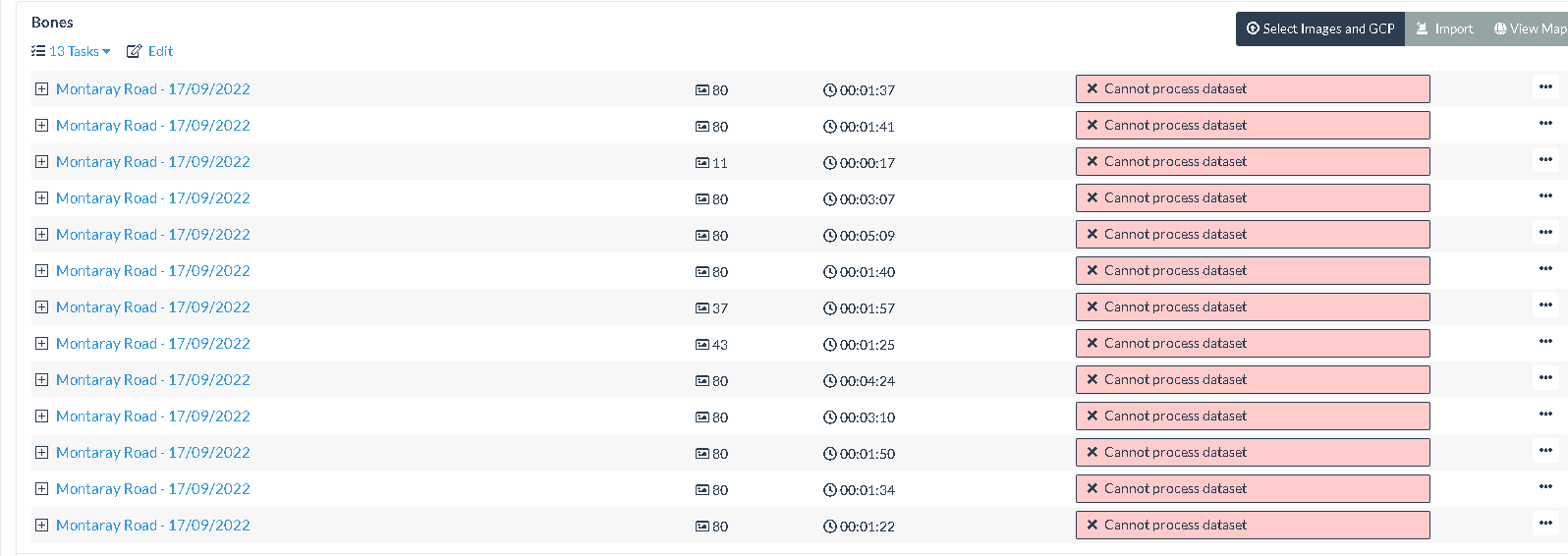 I had 3 degenerate hyperplanes, but now have a 3D model after removing ...