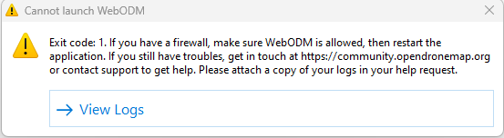 Cannot Launch Webodm Anymore Webodm Opendronemap Community