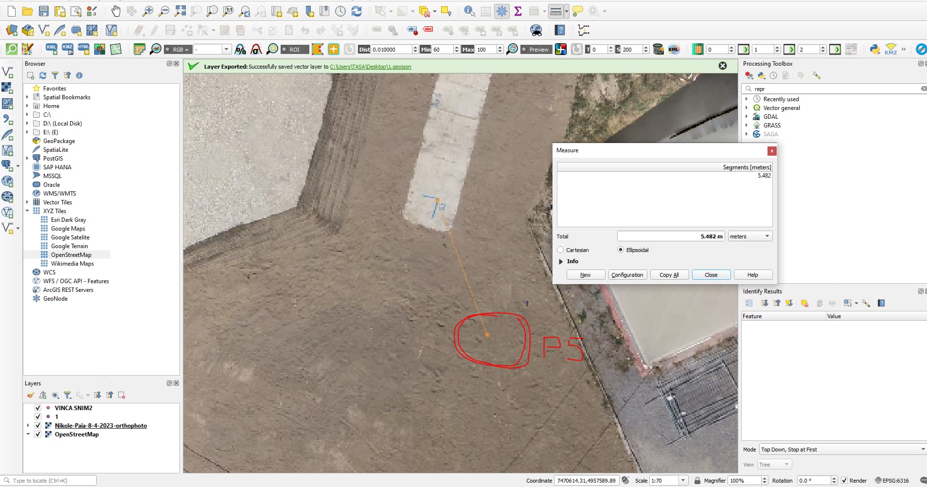 Data are not correctly georeferenced after export, while in UI GCP are placed correctly - WebODM ...