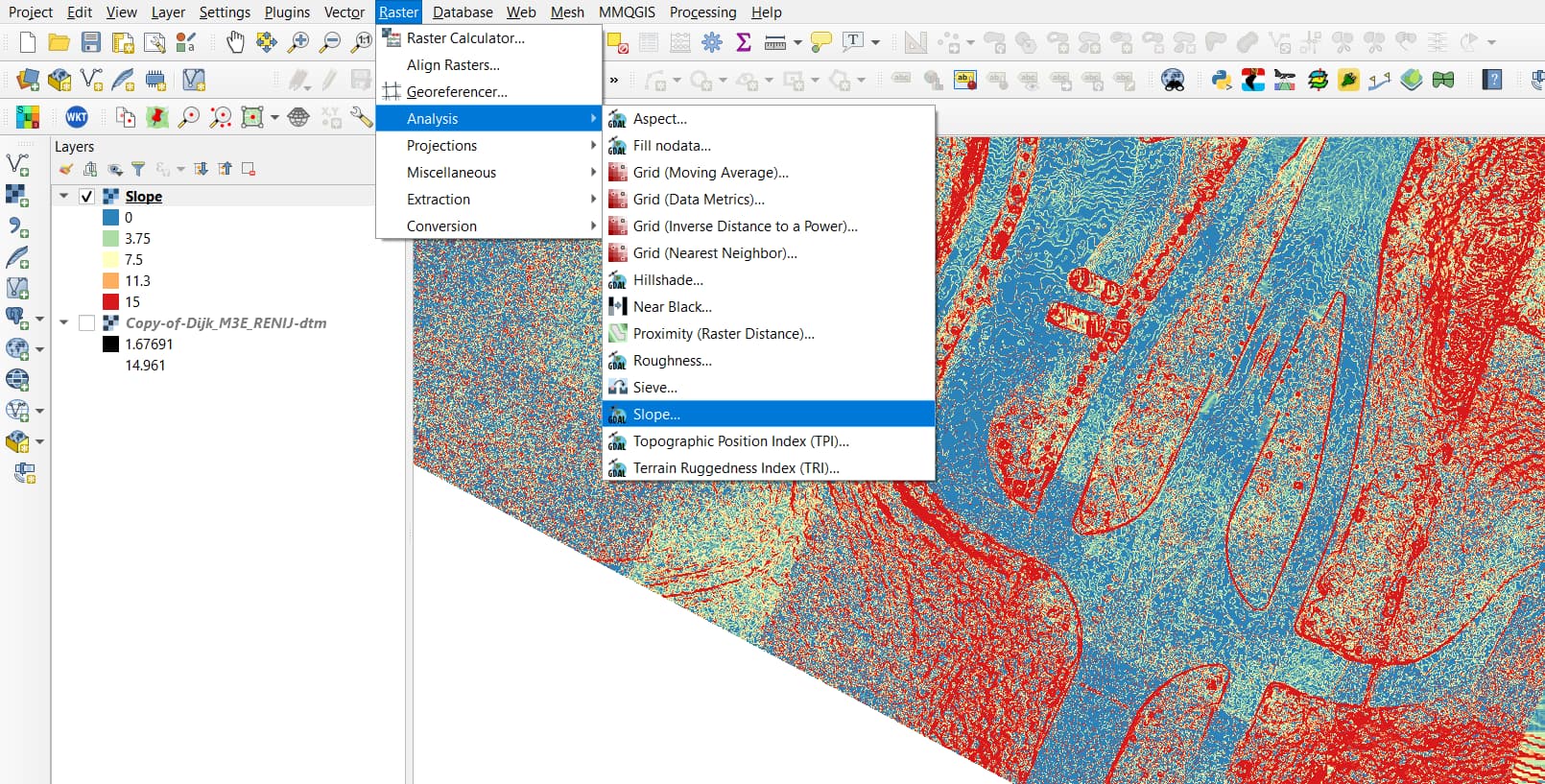 Contour colors and walkable slopes (gradients?) - WebODM - OpenDroneMap Community