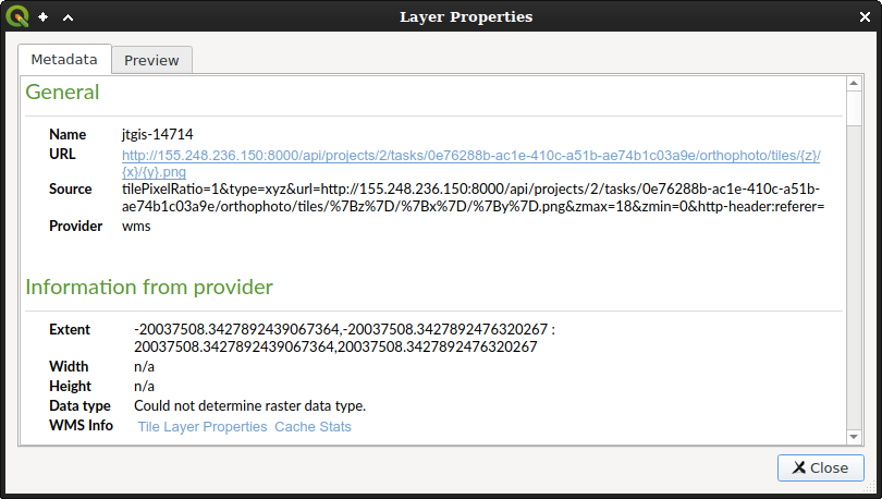 Issues With Xyz Tiles Loading The Imagery In Id Editor Webodm Opendronemap Community