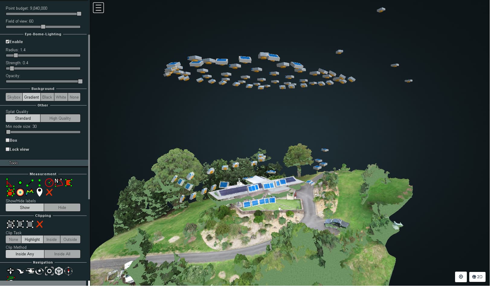 WebODM to DroneDeploy comparison - ortho is spot on, holes in 3d model - WebODM - OpenDroneMap ...
